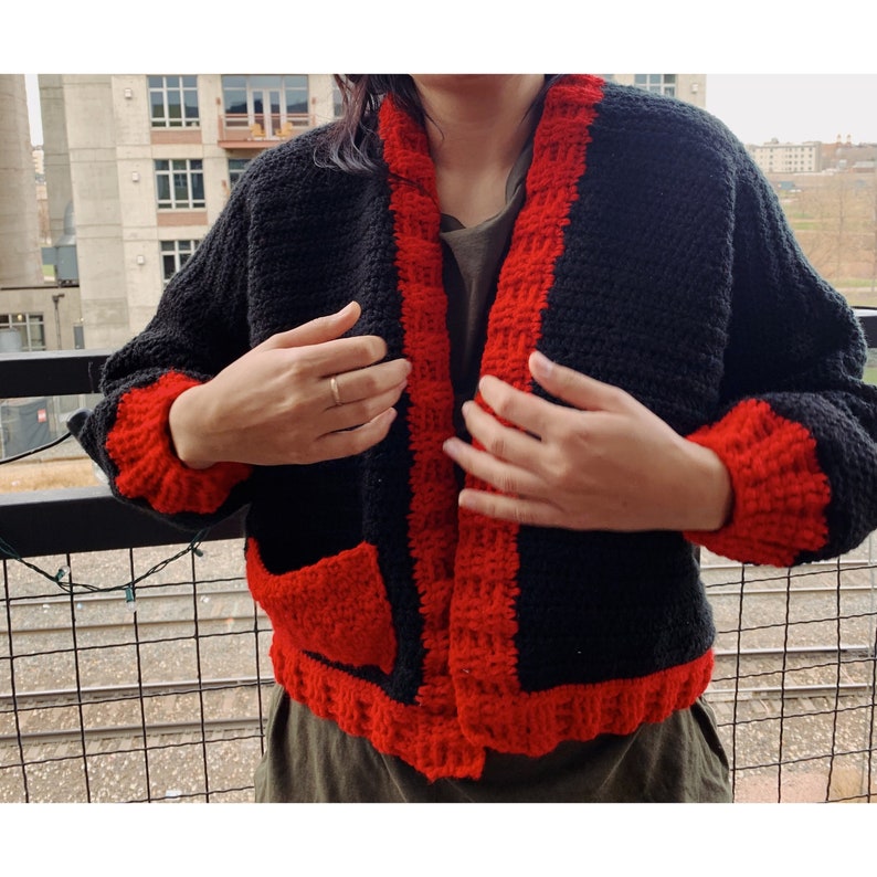 Womens Handmade Cardigan Pattern, Sweater Pattern, East Cardigan ...