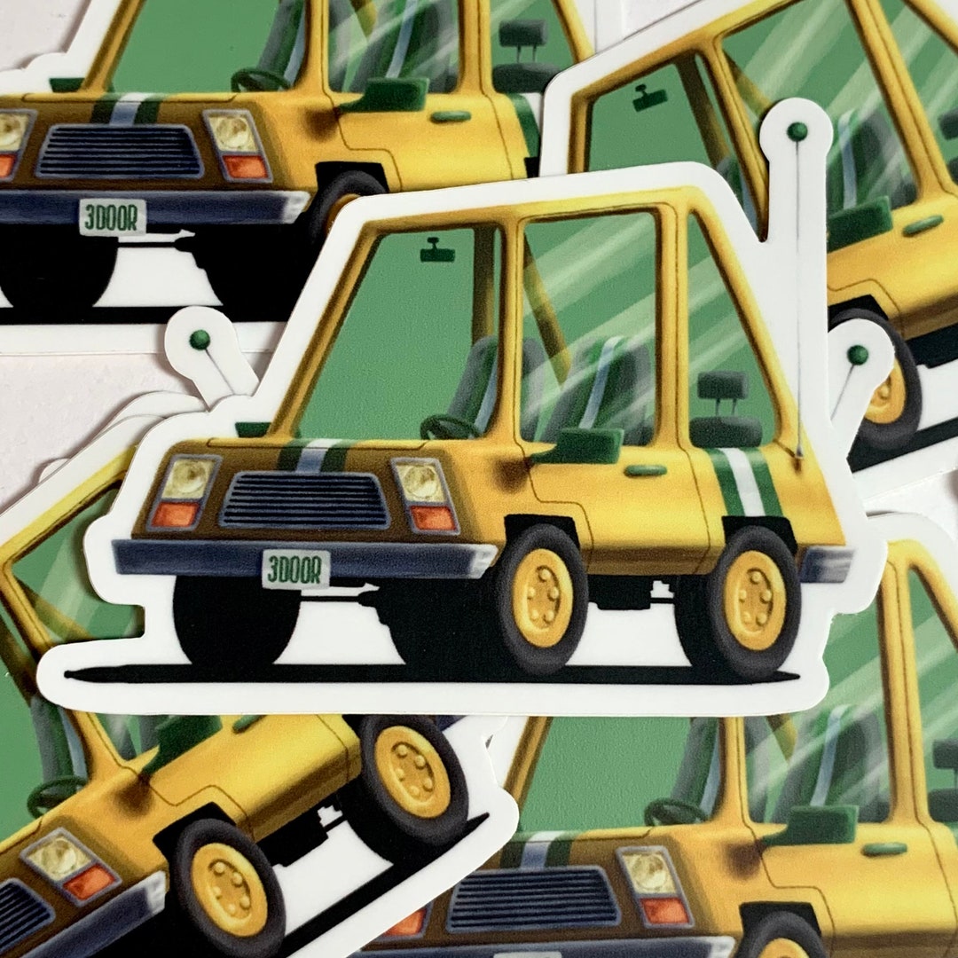 Meep Meep 3-inch Hatchback Vinyl Sticker - Etsy