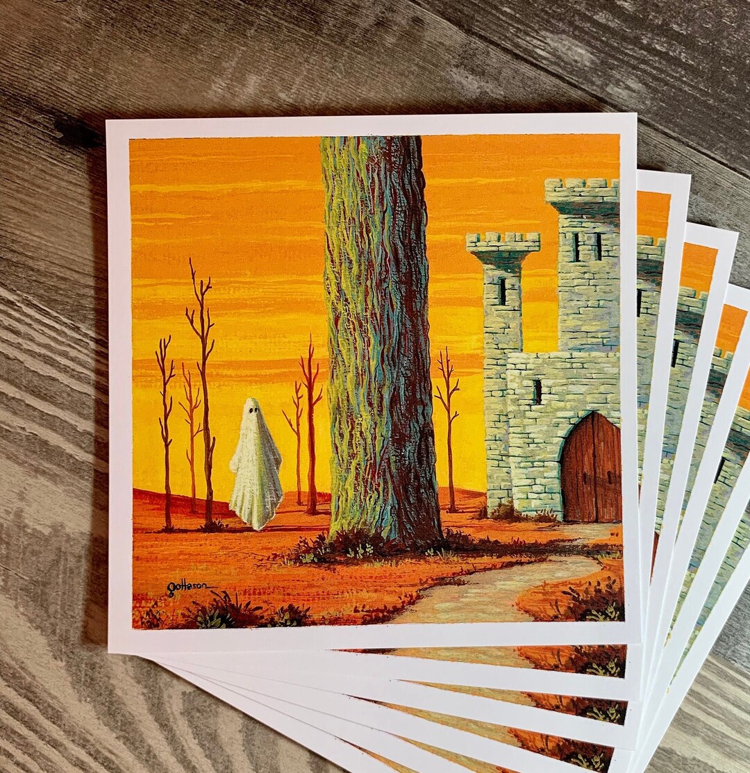 The Ghost at the Gate Art Print - Etsy