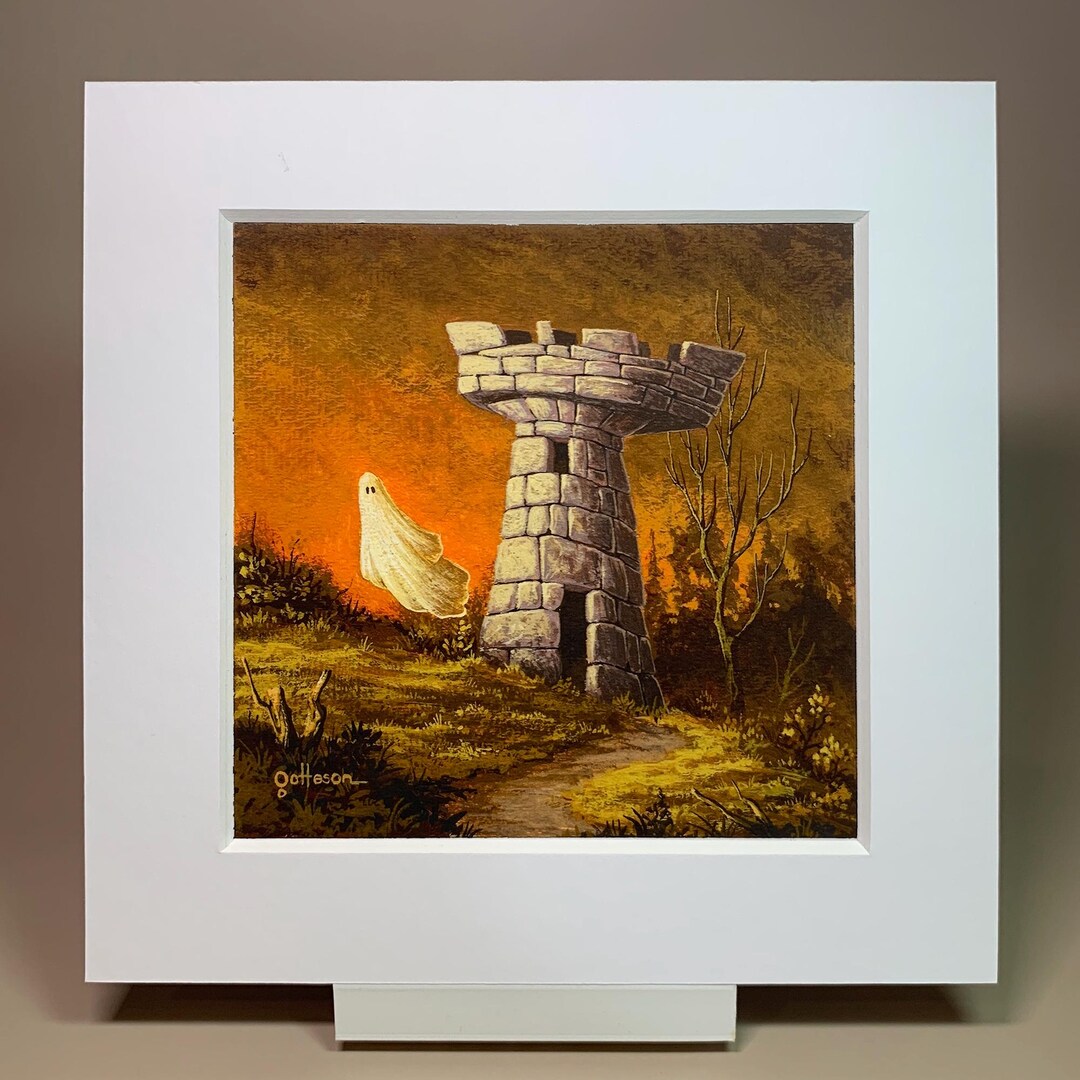 Beware the Watchtower - Limited Edition Science Fiction Art Print - Etsy