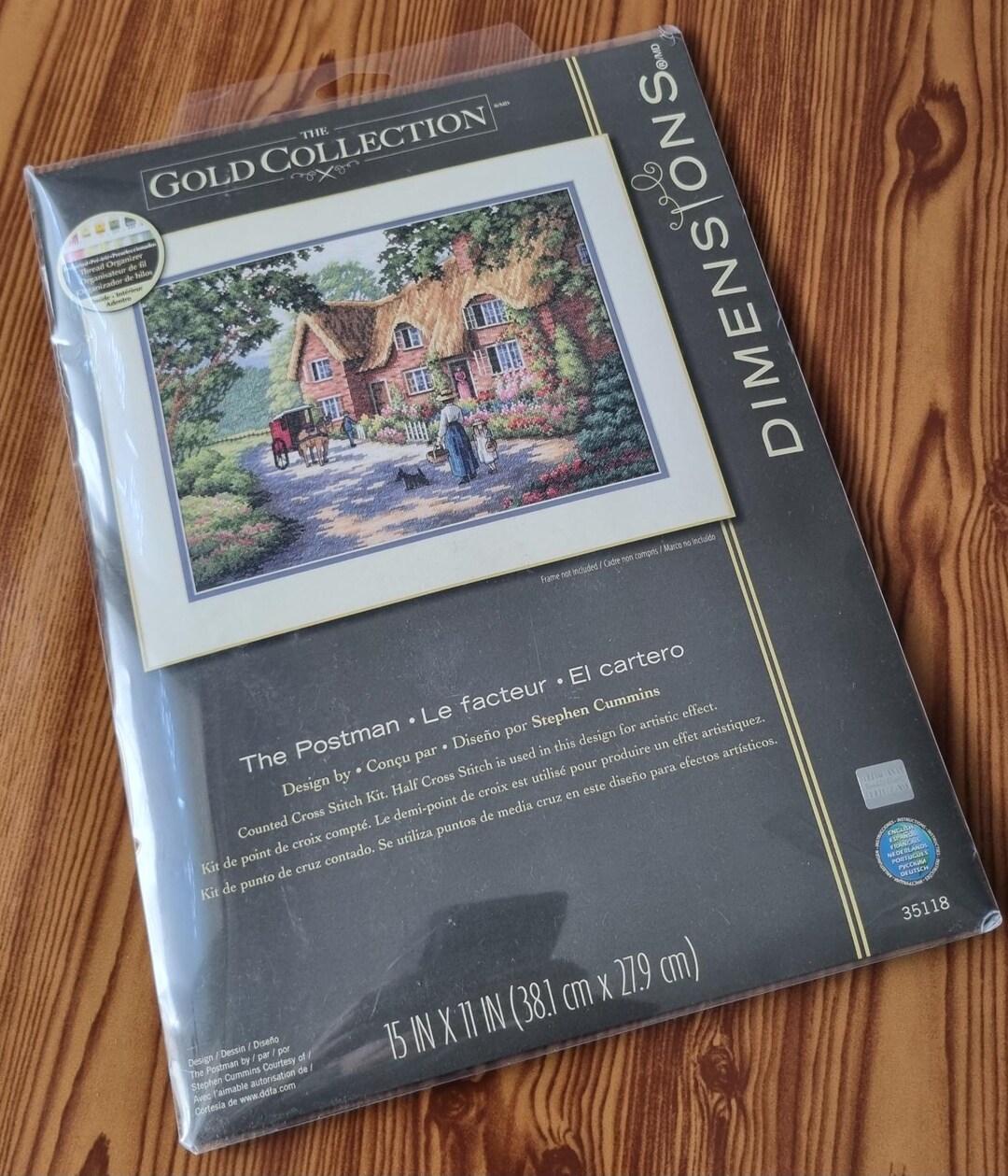 Counted Cross Stitch Kit DIMENSIONS Gold Collection the Postman 35118 ...