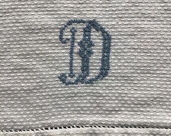 Antique D Towel - Etsy