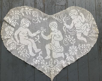 Antique Filet Crochet - Etsy