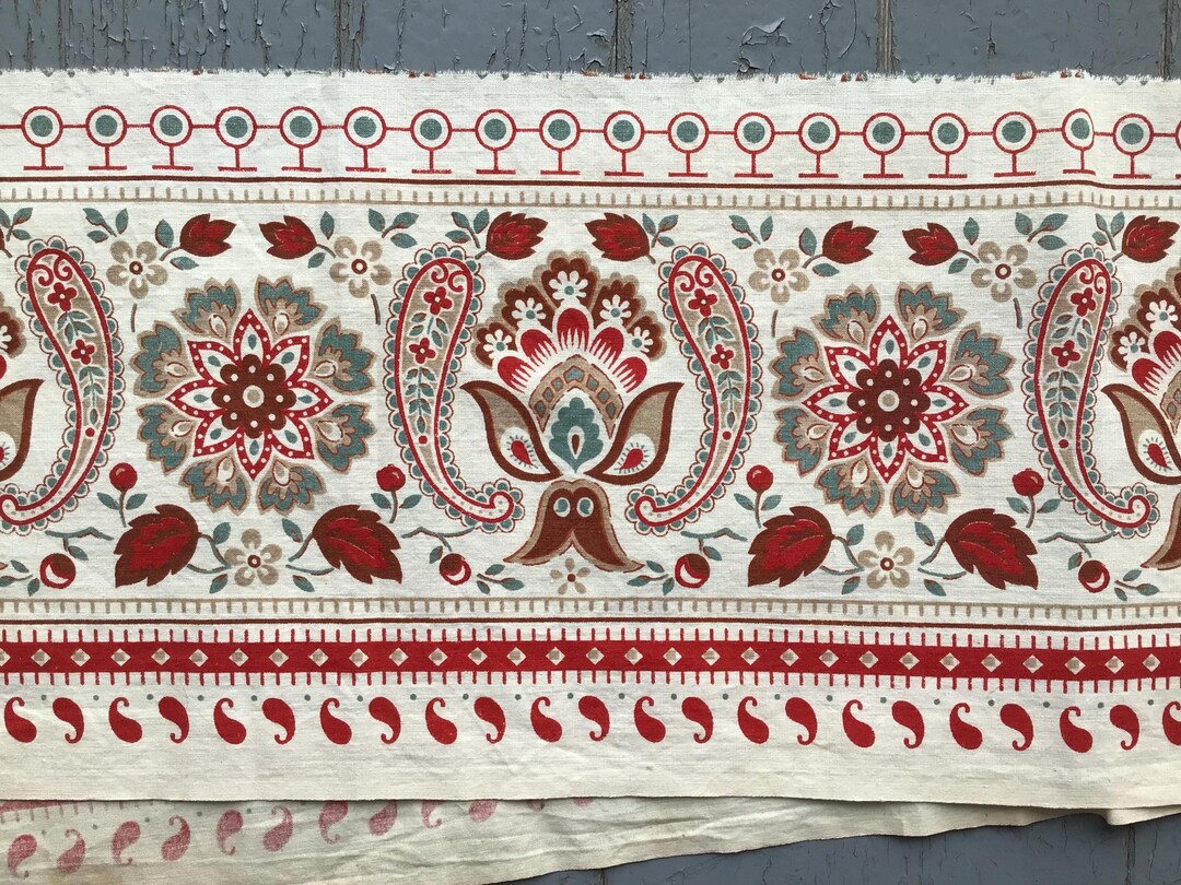 Antique Printed Border, Early 1900s - Etsy