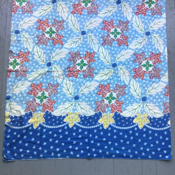 Border Print Fabric - Etsy