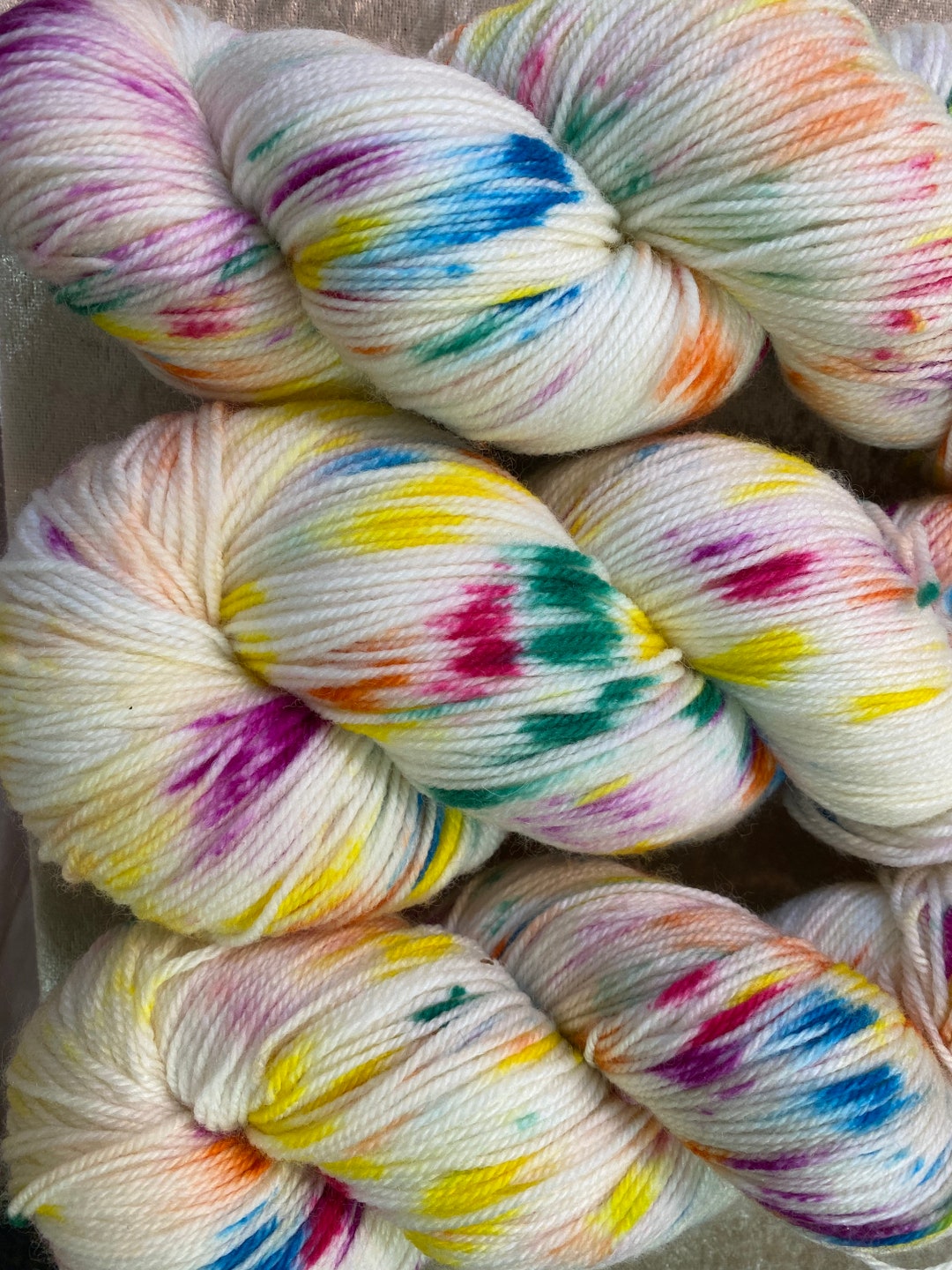 Sprinkle Dreams Hand Dyed Merino Yarn 4 Ply 100g - Etsy