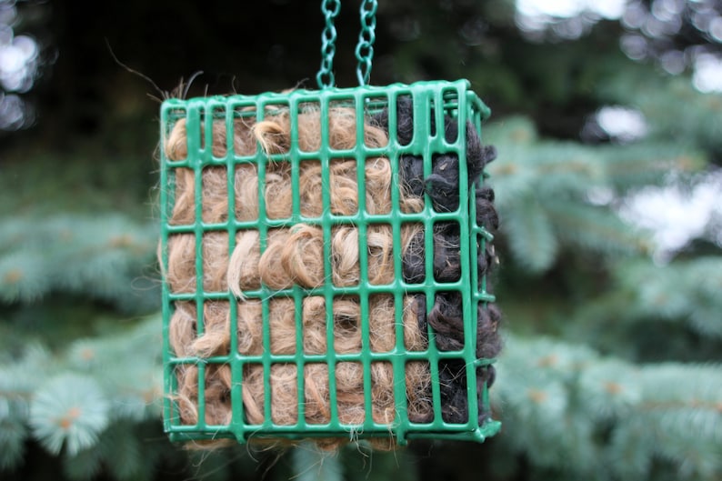 Alpaca Bird Nesting Material With Wire Cage - Etsy