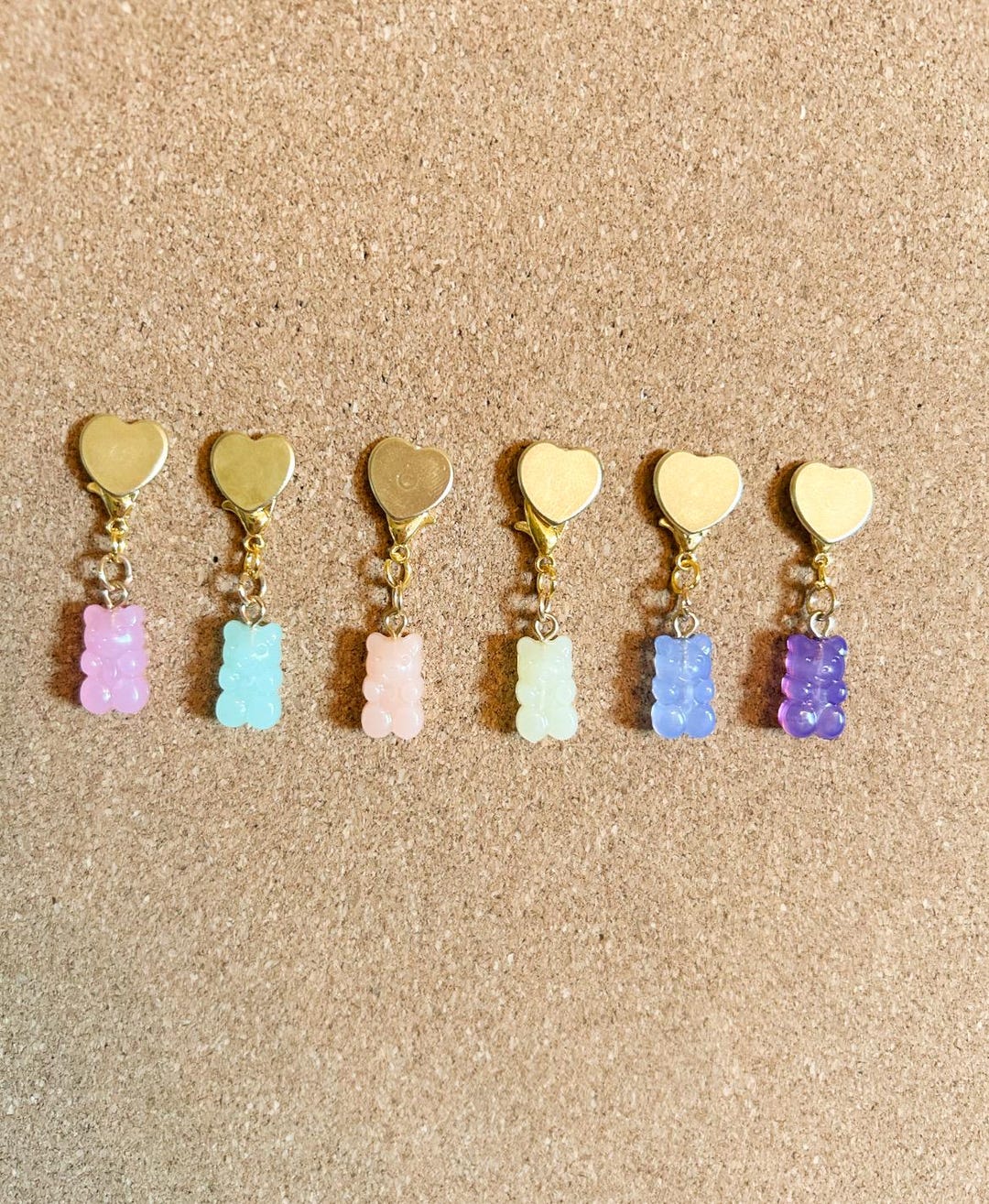 Premium Hobby Horse Tack Charms/all Purpose Pastel Bear Charms - Etsy