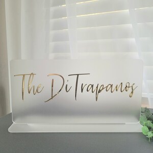 Wedding Head Table Sign | Sweetheart Table Sign | 3D Couples Sign - Etsy