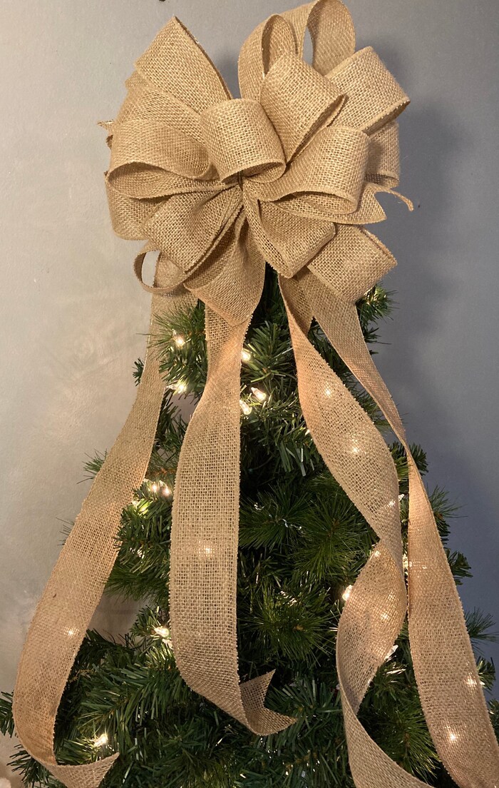Burlap Bows - Etsy