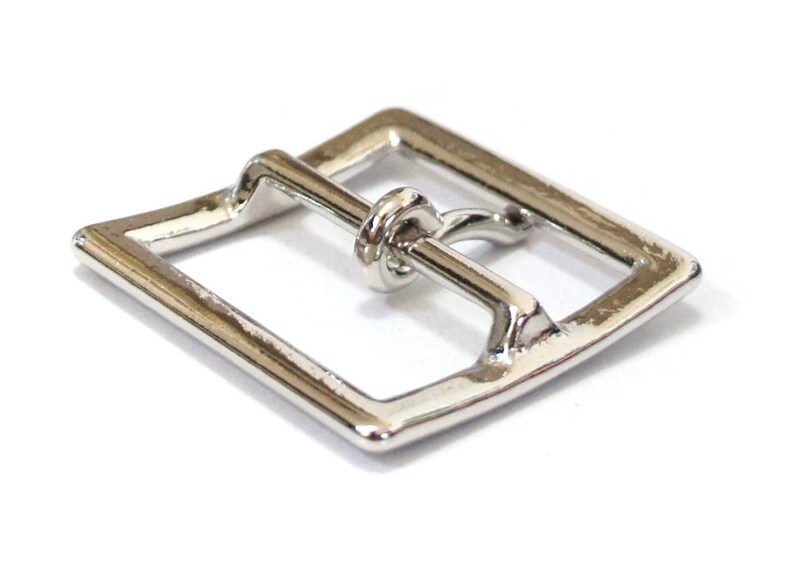38mm Width Nickel Silver Brass Square Buckle Solid Single - Etsy