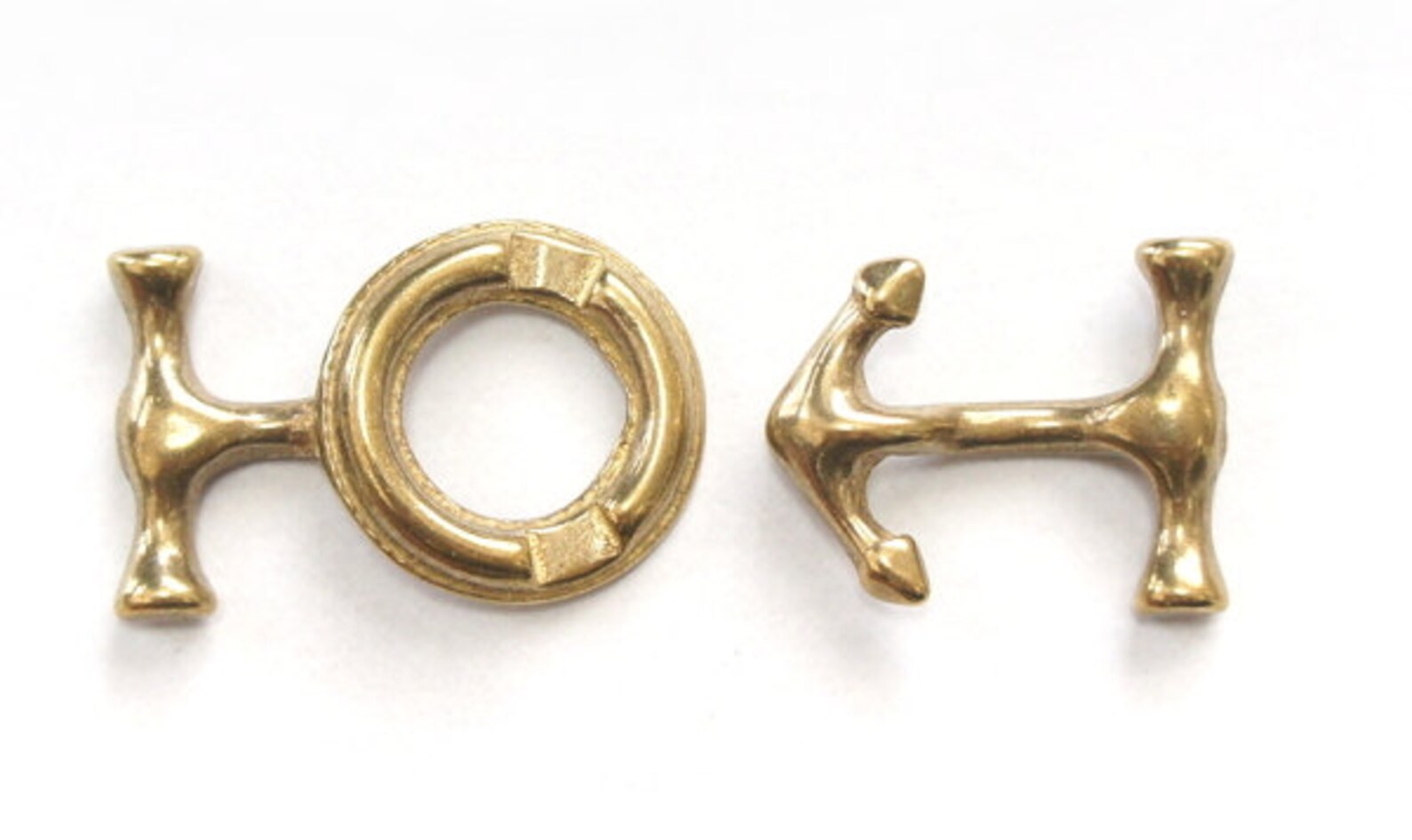 1 Set Solid Brass Anchor Link Joint Bar Chain Made in Japan - Etsy