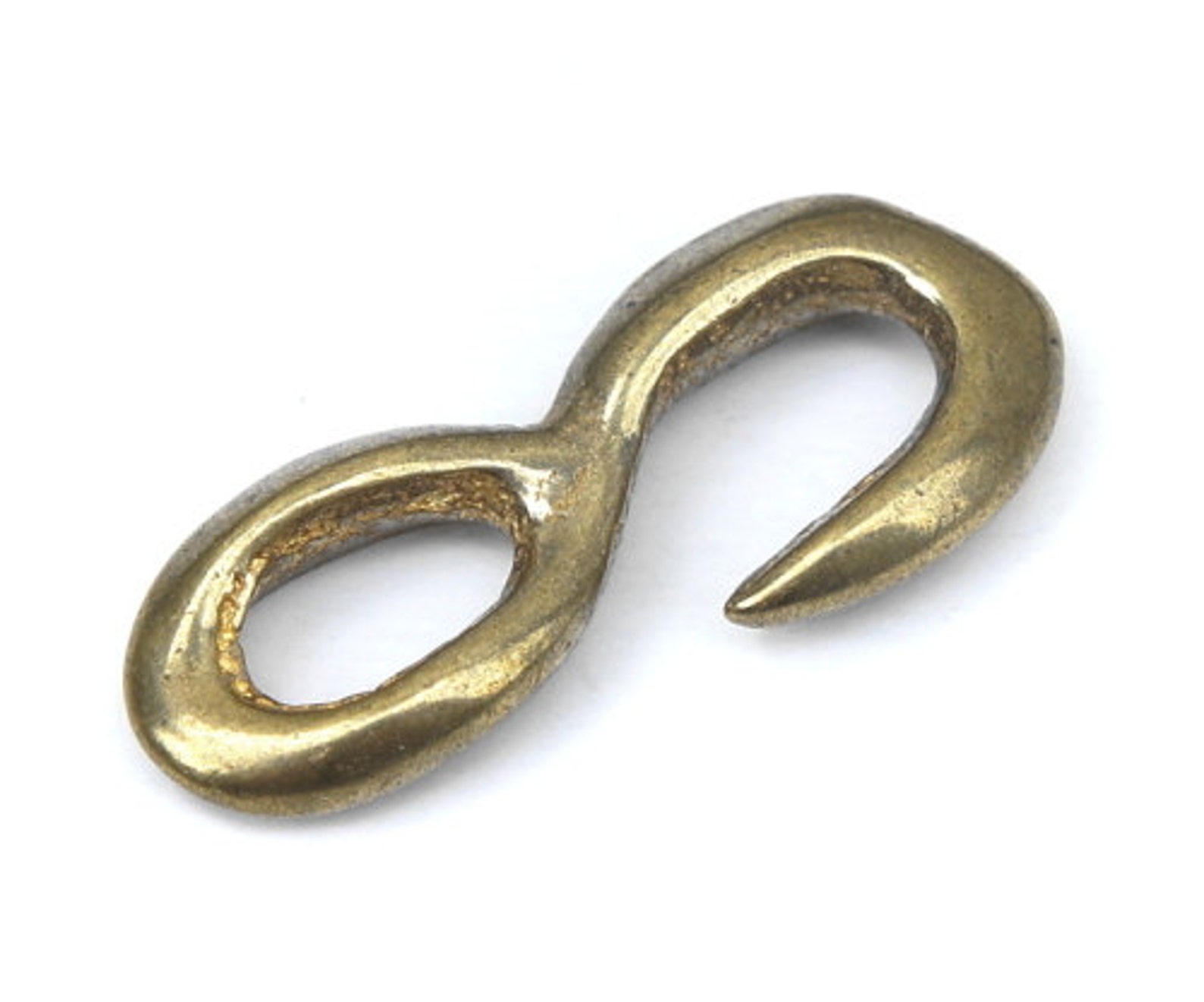 Solid Brass s Link Chain Closed Type Made in | Etsy