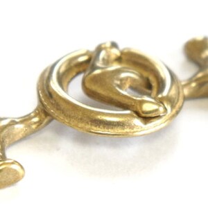 1 Set Solid Brass Anchor Link Joint Bar Chain Made in Japan Quality ...