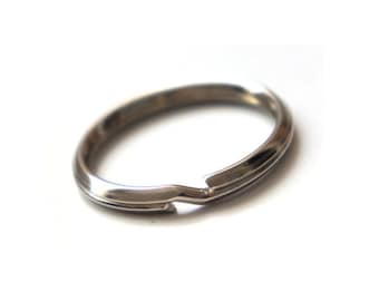 25mm Wire Split Key Ring Brass Chain Made in Japan Quality | Etsy