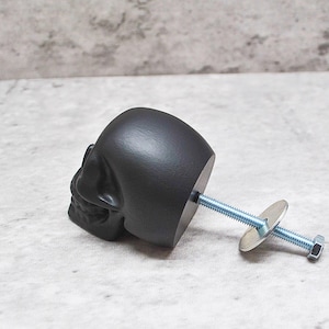 Black Skull Knob, Skull Drawer Pull, Door Knob, Cupboard Door Knob, Gothic Home Decor, Cabinet ...