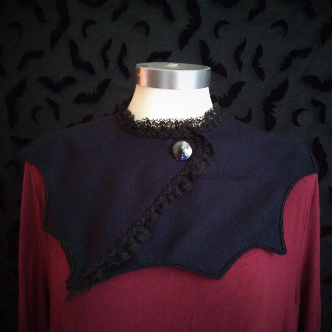 Midnight Batwing Collar - Etsy