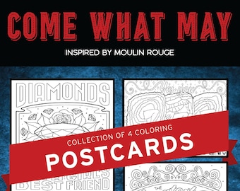 moulin rouge coloring pages