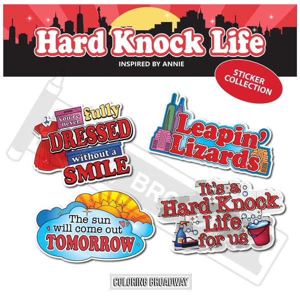 Annie Broadway Stickers - Etsy