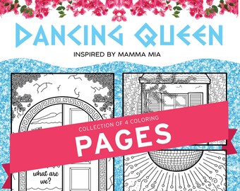 mamma mia movie coloring pages