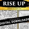 Printable Hamilton Fan Coloring Single Page | Digital Download | I Am ...