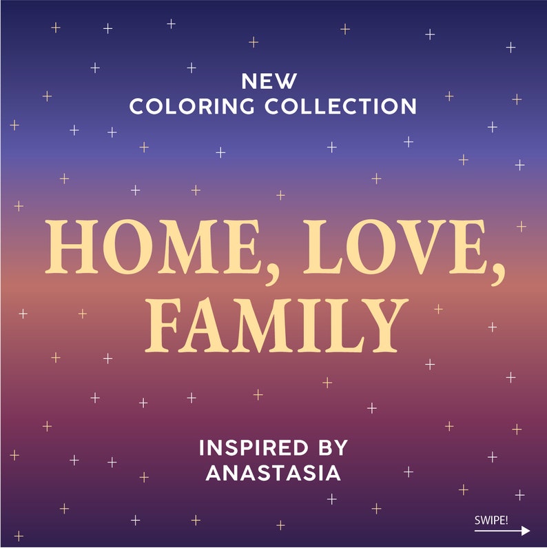 Anastasia Home Love Family DIGITAL DOWNLOAD Broadway - Etsy