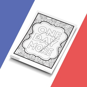 Printable Les Misérables Coloring Pages | Set of 4 Digital Downloads ...