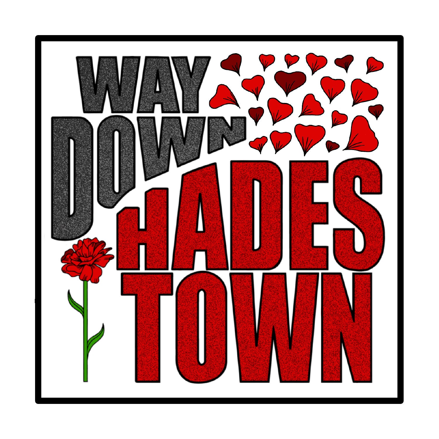Hadestown Musical Stickers Pack of 4 Die Cut Broadway - Etsy