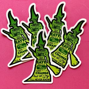 WICKED, Elphaba Musical, Theatre Nerds, Laptop, Water Bottle, Defying ...