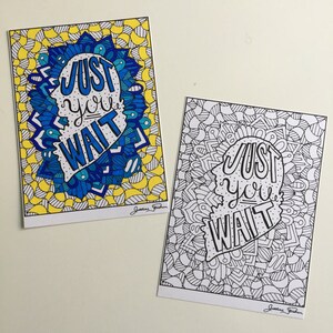 Printable Hamilton Fan Coloring Single Page | Digital Download | Just ...
