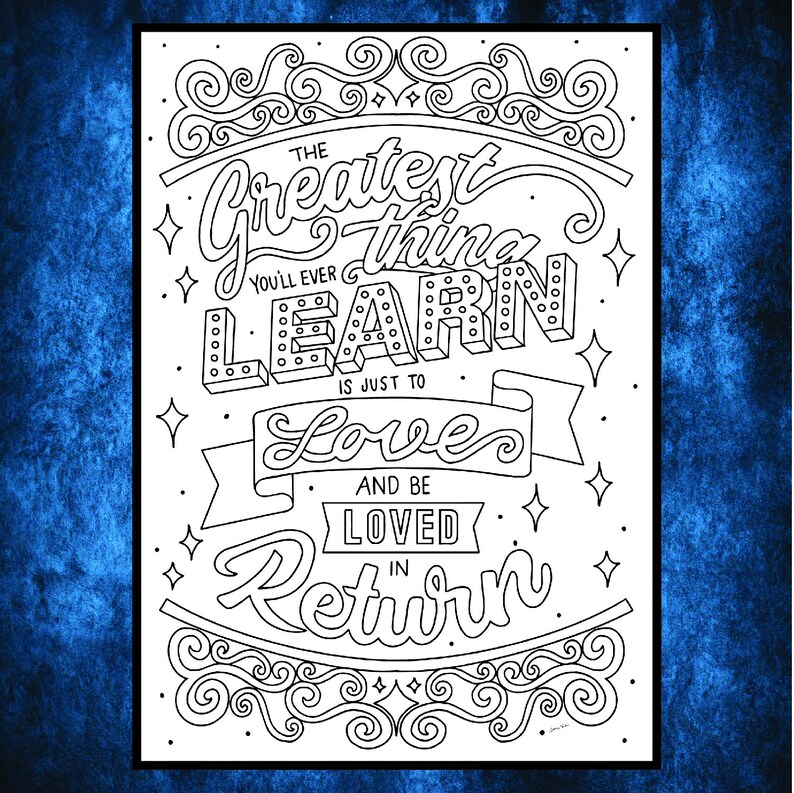 Moulin Rouge Broadway Coloring Come What May Musical | Etsy