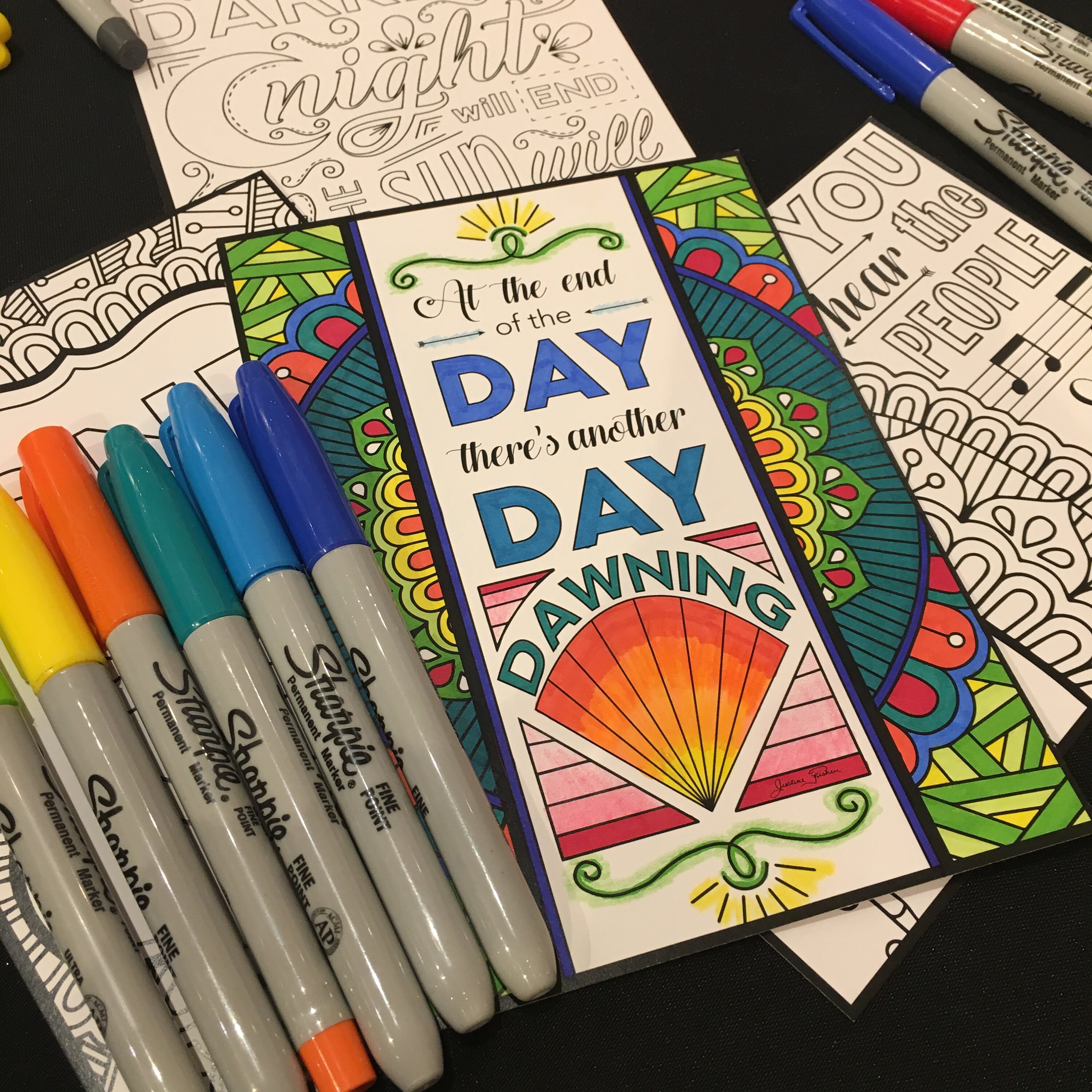 Printable Les Miserables Coloring Pages | Set of 4 Digital Downloads ...