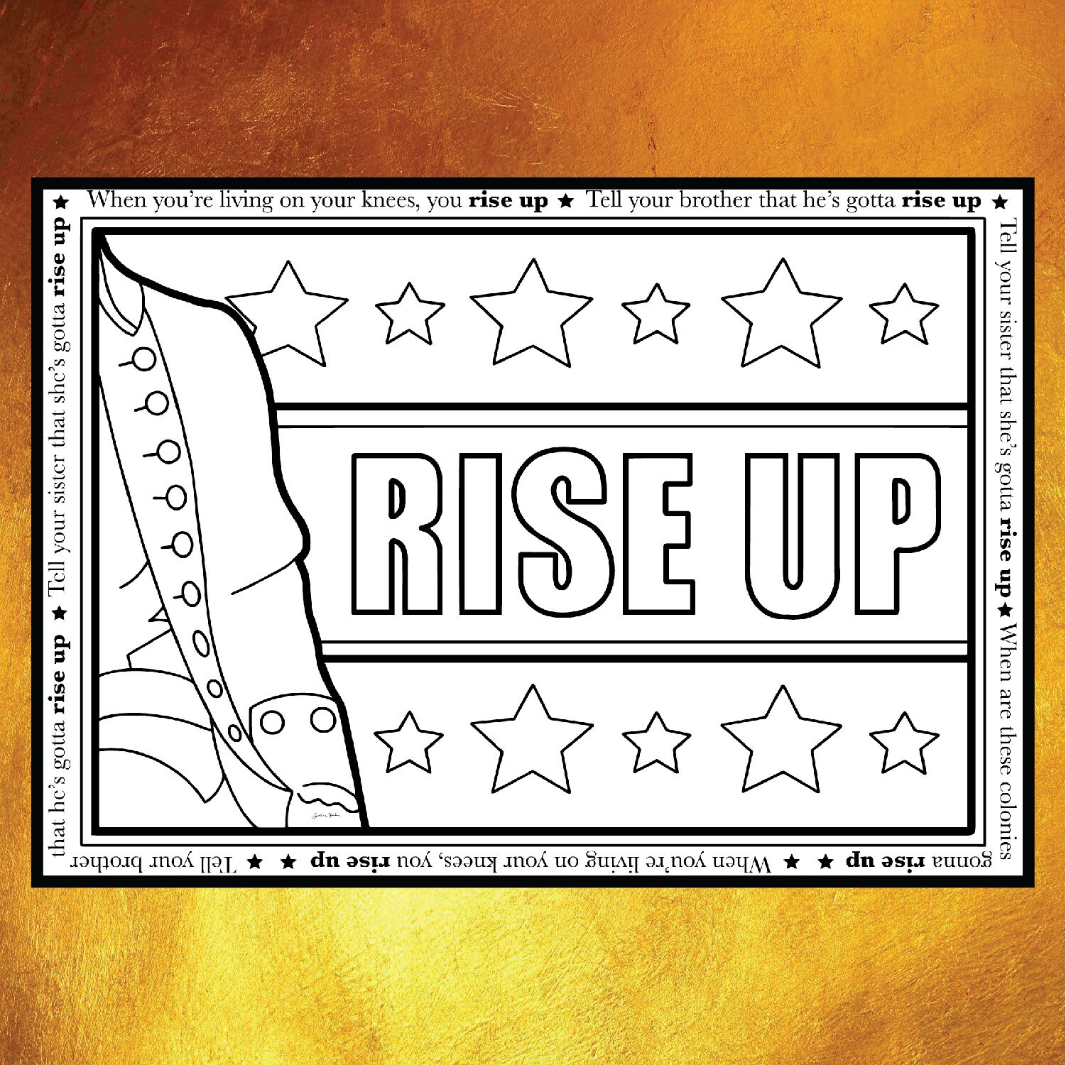 Hamilton Rise Up Broadway Coloring Pages Musical - Etsy