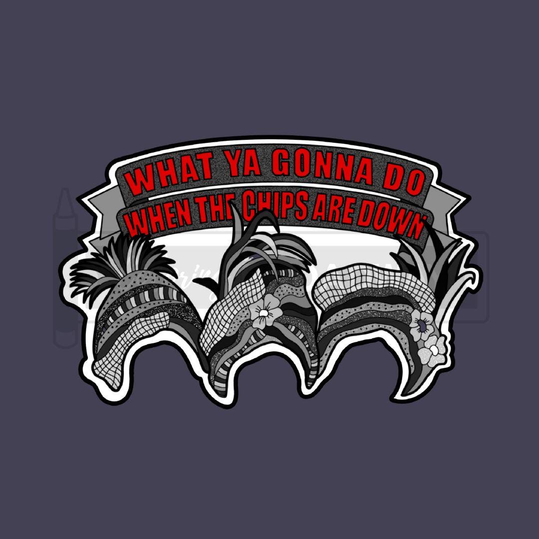 HADESTOWN Fan Stickers | Set of 1x, 5x, 10x | What Ya Gonna Do When the ...