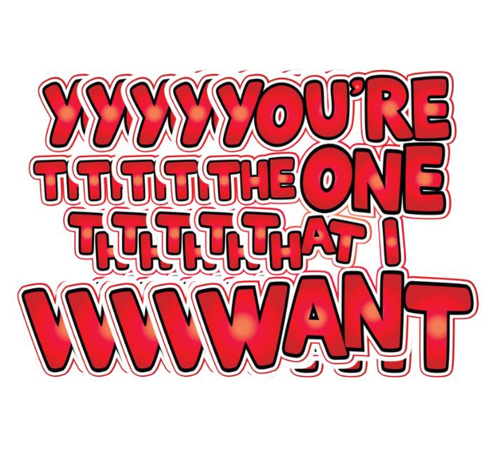 GREASE Musical Sticker | Set of 1x, 5x, 10x | Die Cut | Broadway Nerds ...