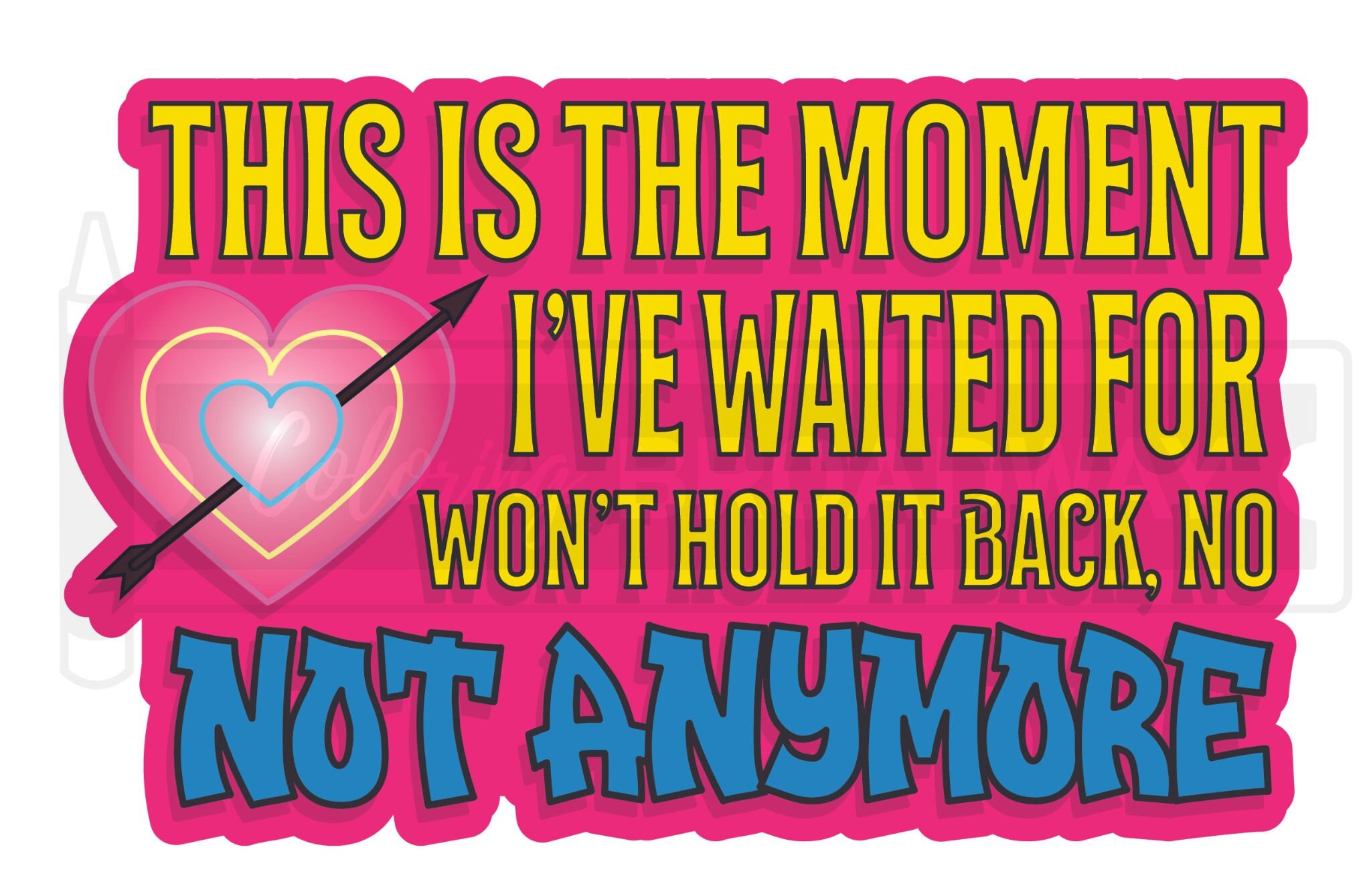 AND JULIET Musical Stickers, Pack of 4, Die Cut Broadway Nerds, I Want ...