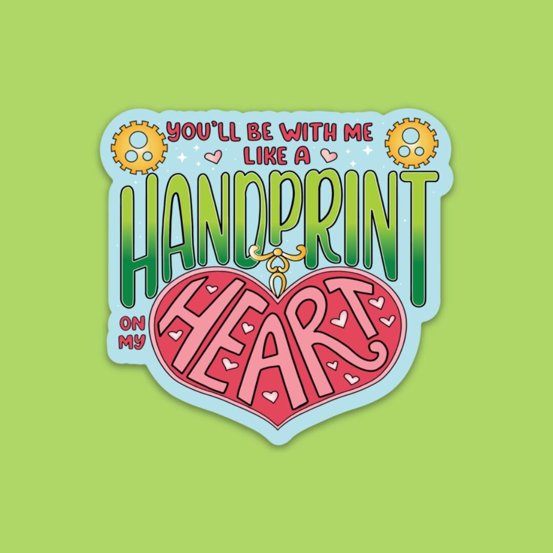 WICKED, Handprint on My Heart, Musical, Theatre Nerds, Broadway, Laptop ...