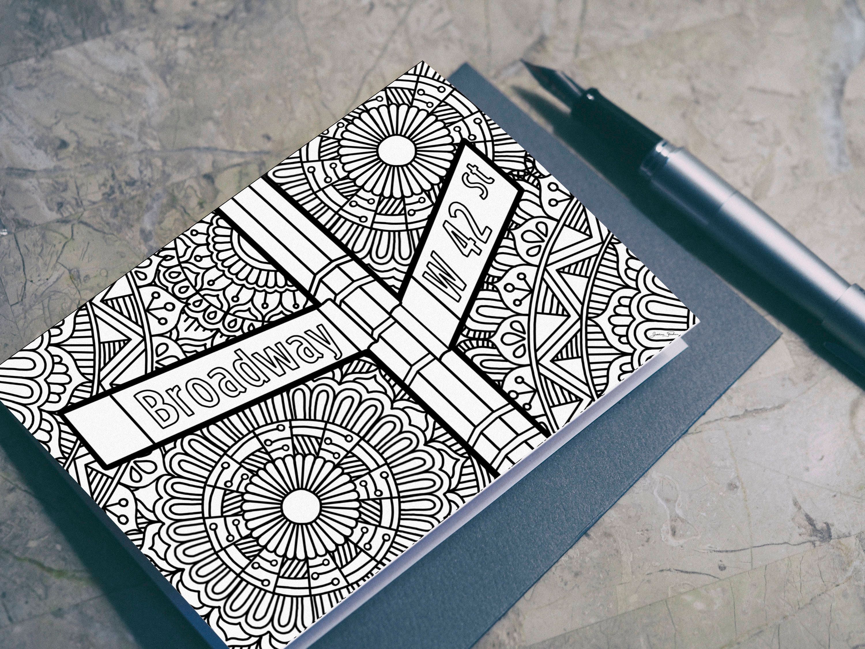 Theatre Scenes COLORING BUNDLE Broadway Musical Theater | Etsy