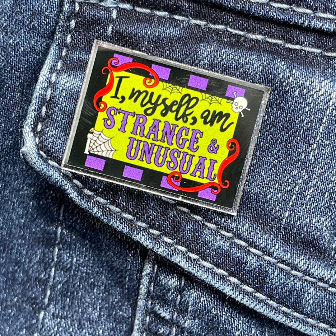 Pin, I Myself Am Strange and Unusual, Acrylic, Musicals, Broadway ...