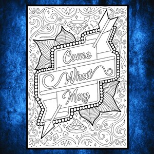 Printable Moulin Rouge Coloring Pages | Set of 4 Digital Downloads ...