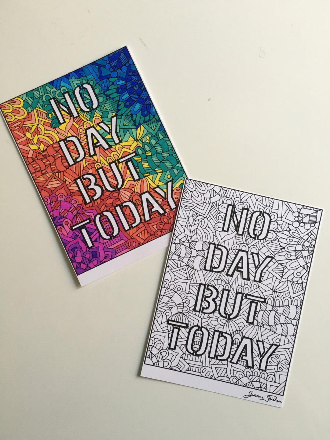 Printable RENT Fan Coloring Single Page | Digital Download | No Day but ...