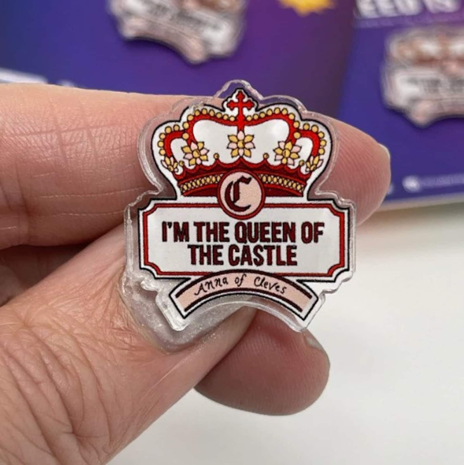 SIX Pins All I Need is Six SET of 6 Acrylic Broadway - Etsy