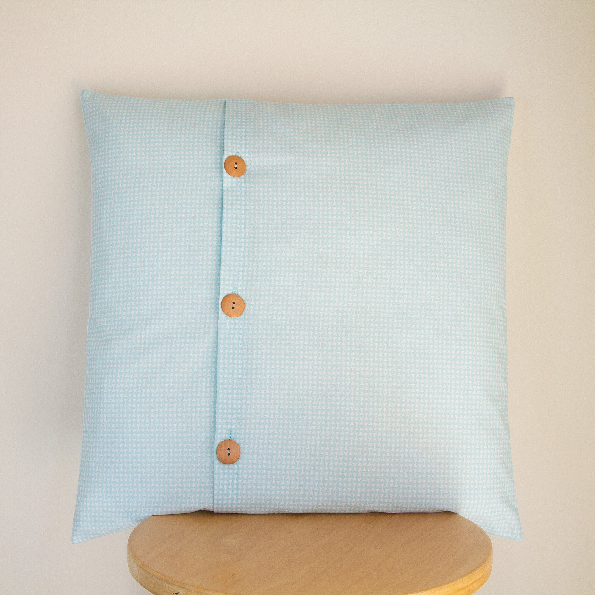 Funda de almohada decorativa 50cm x 50cm en patchwork com free motion ...