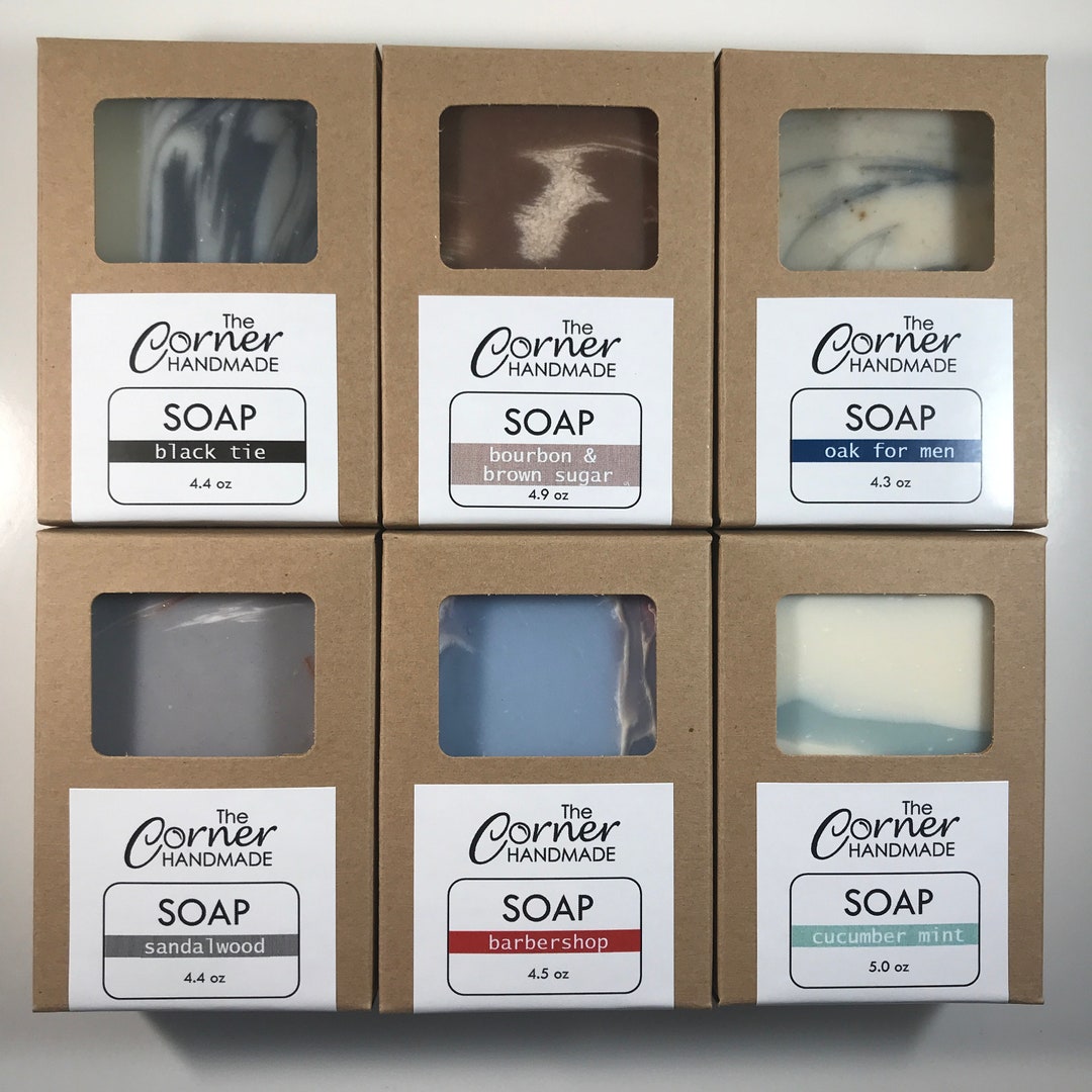6 Soap Variety Pack, Your Choice Pick 6 Bars, Soap Gift Set, Sampler ...