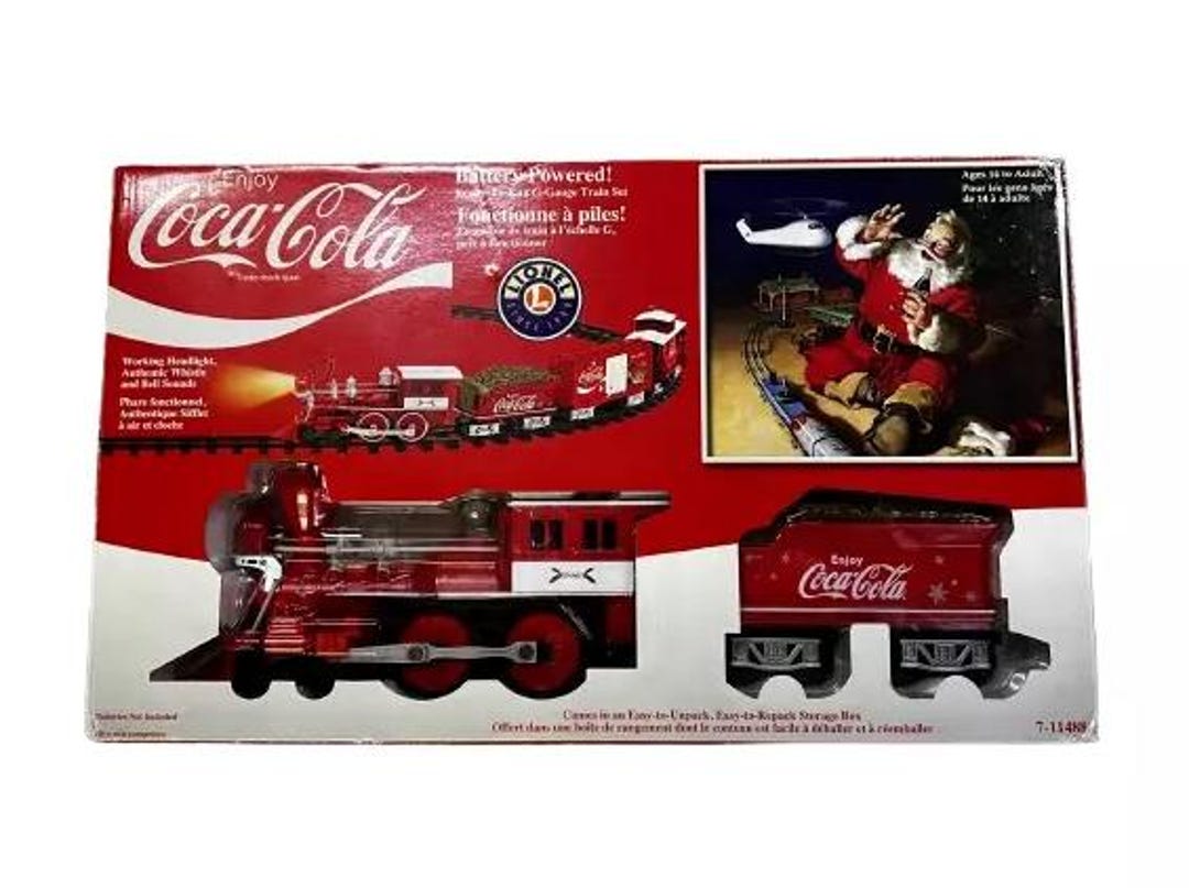 Brand New Lionel Coca-cola Train Set G Gauge 2014 7-11488 - Etsy