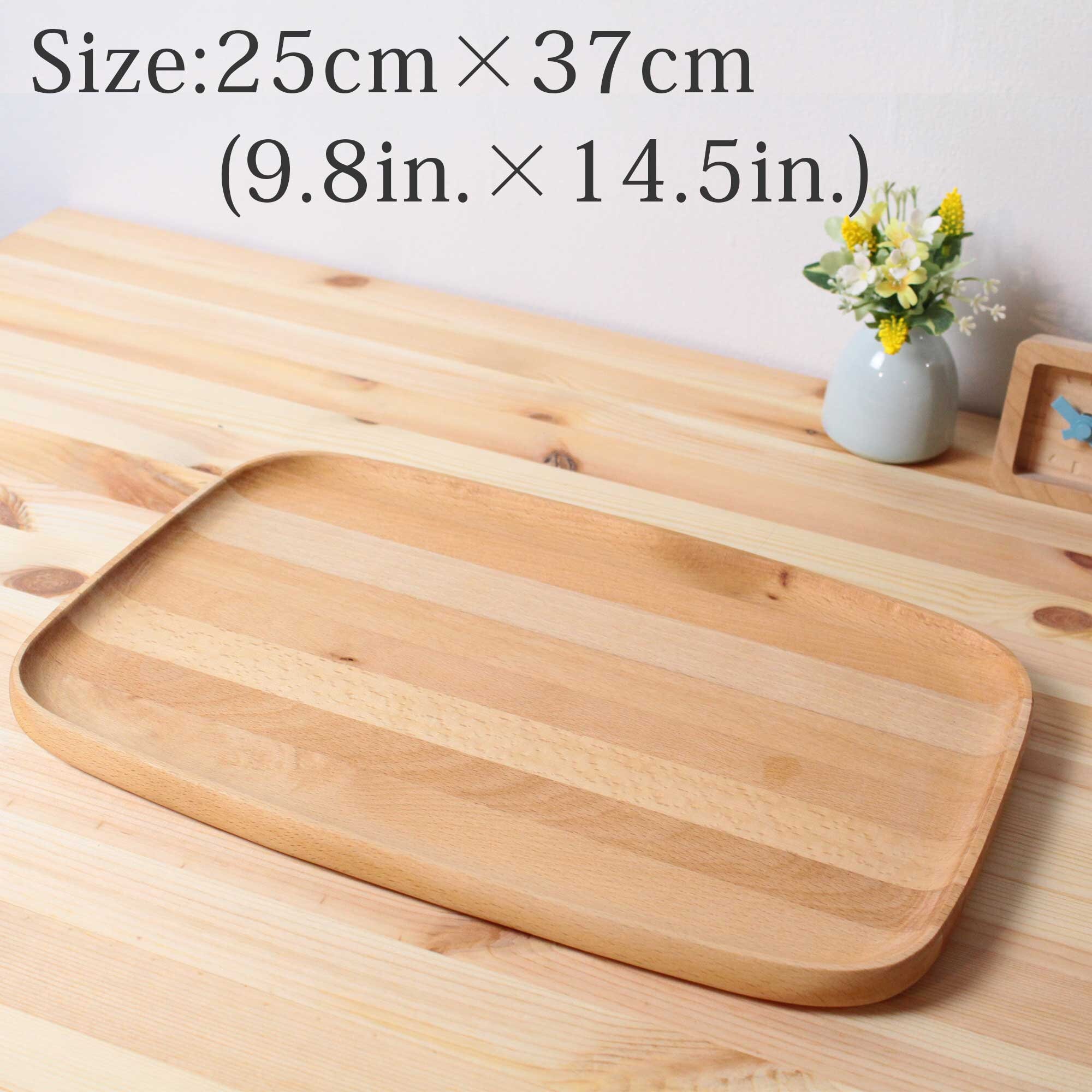 Wooden Tea Tray Large Rustic Wood Vanity Tray Coffee Table - Etsy