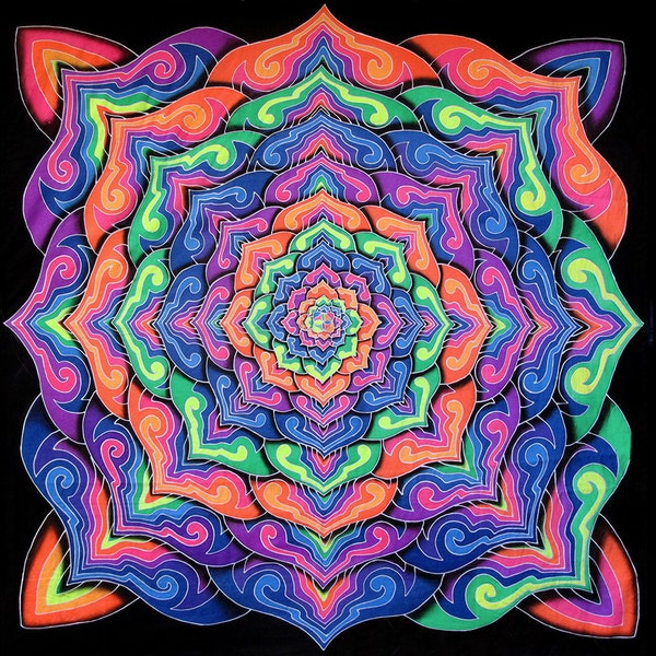 Mandala Tapestry - Etsy