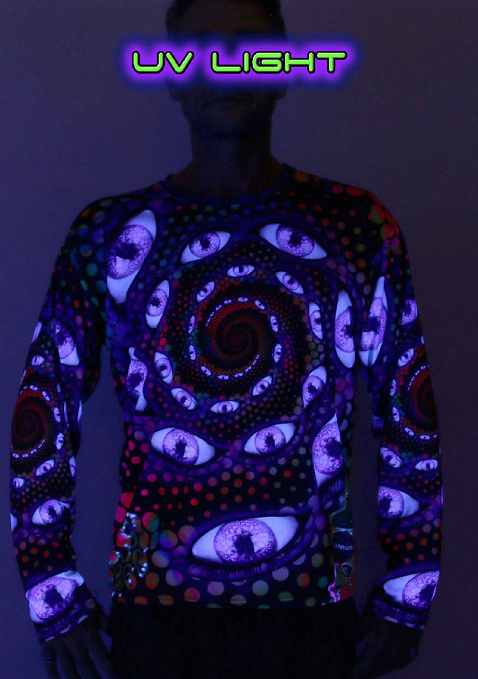 Psychedelic Long Sleeve T-shirt 'LSD Party' by Mad - Etsy
