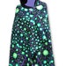 Pixie Hood Cape 'atomic Alien'. UV Active Cloak With Hood. Psychedelic ...