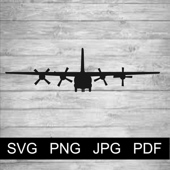 Vector C-130 Airplane SVG Png Jpg Pdf Studio Studio3 - Etsy Israel